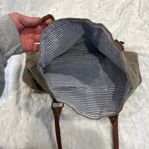 Bags | Distressed Canvas Tote Bag | Poshmark